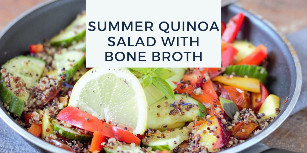 how to cook quinoa with broth