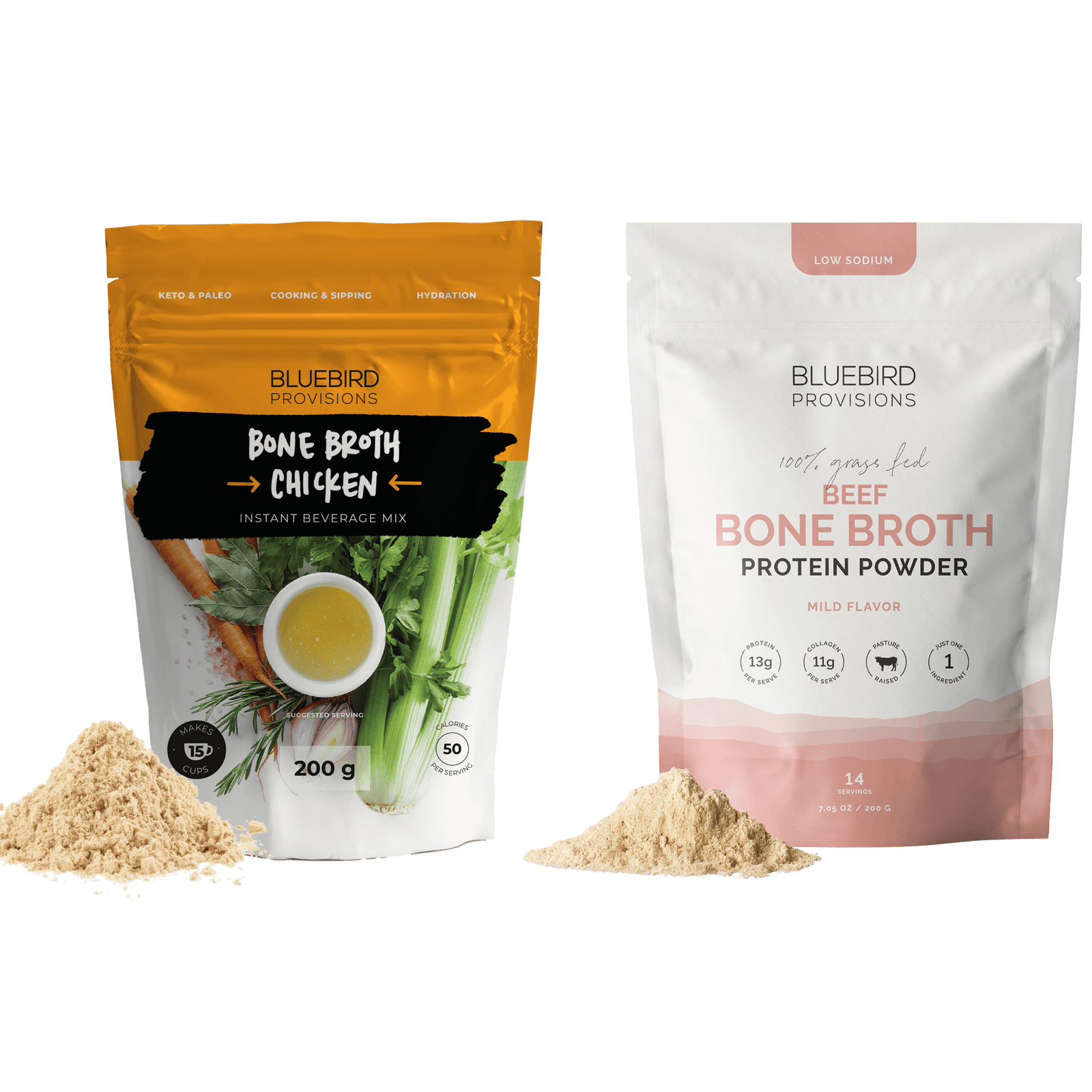 Organic Bone Broth and Bone Broth Powder